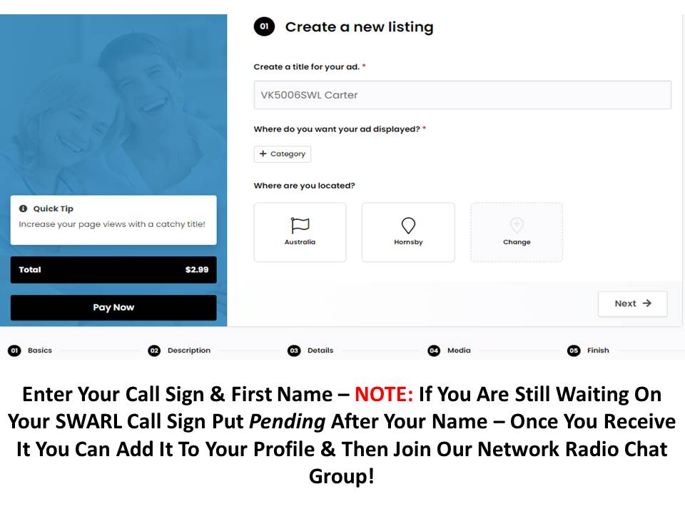 Step By Step - SWL QSL